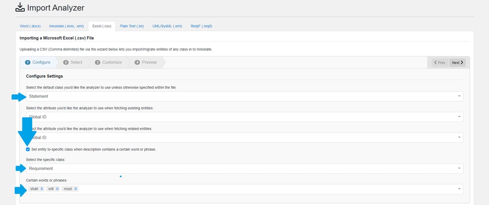 Requirements Management and Analysis